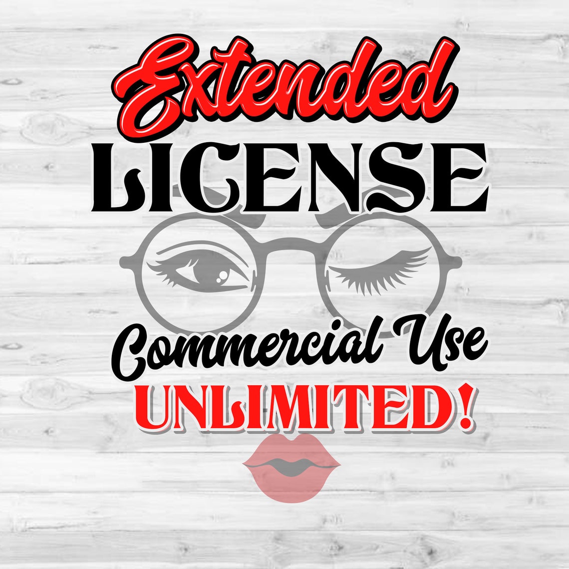 Extended License Commercial Use - Unlimited Usage, One Time Payment for ...