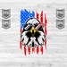 USA Eagle Svg 4th of July Clipart Independence Day Shirt Png Patriotic ...