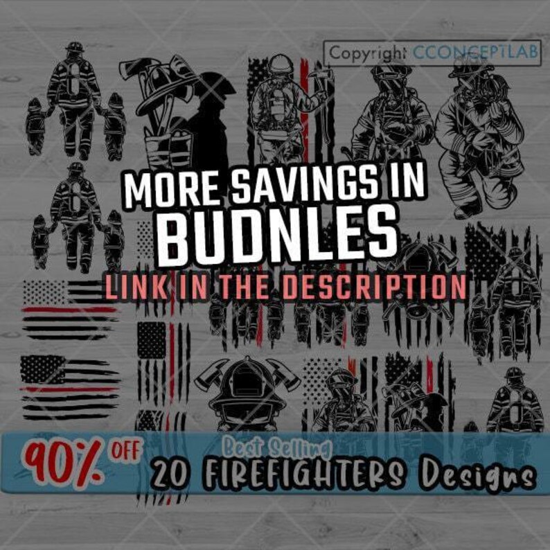 Firefighter Svg | Fire Fighter SVG Bundle | Red Thin Line Svg | Fireman ...