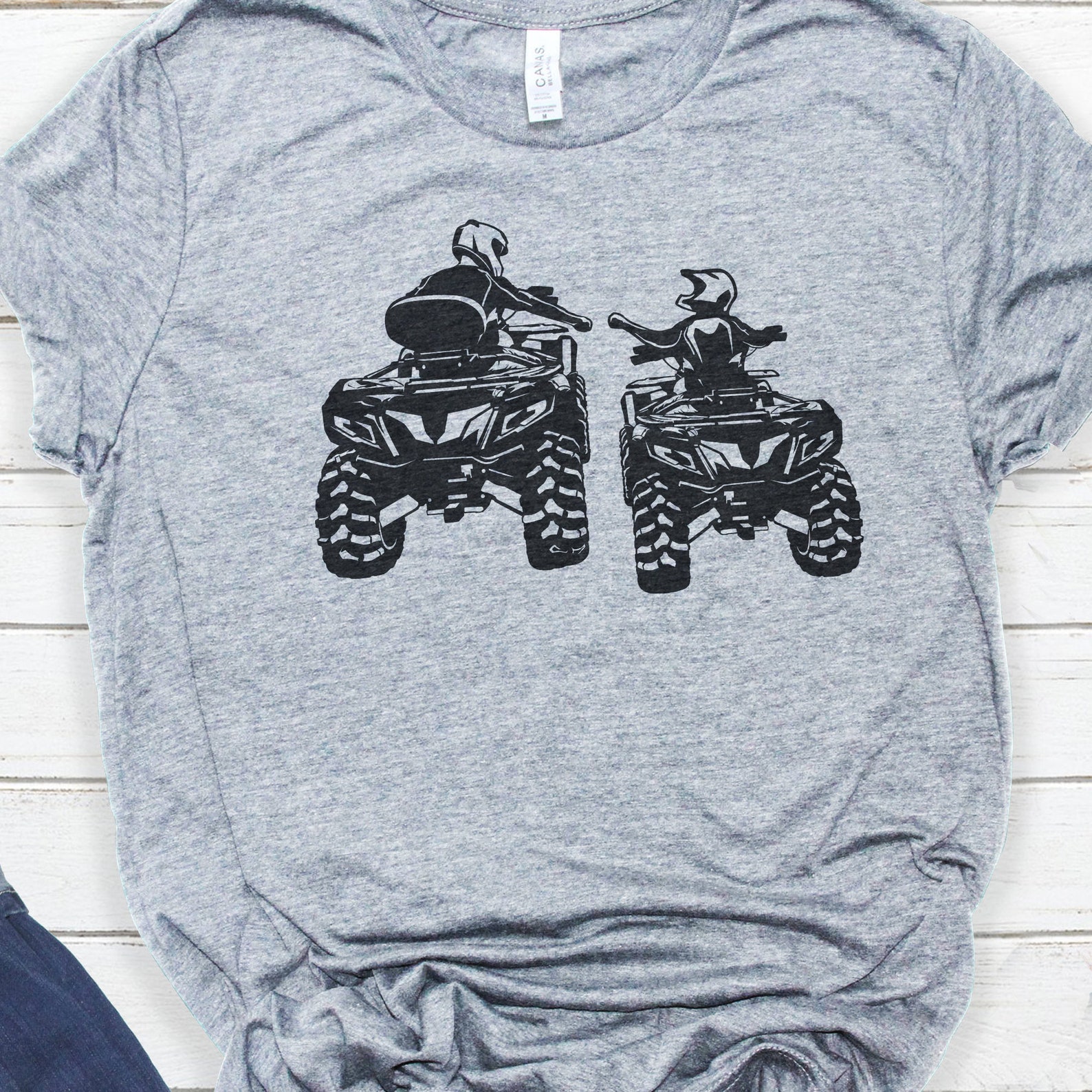 Atv Father and Son Riding Svg File Atv Svg Like Father Like Son Svg Atv ...