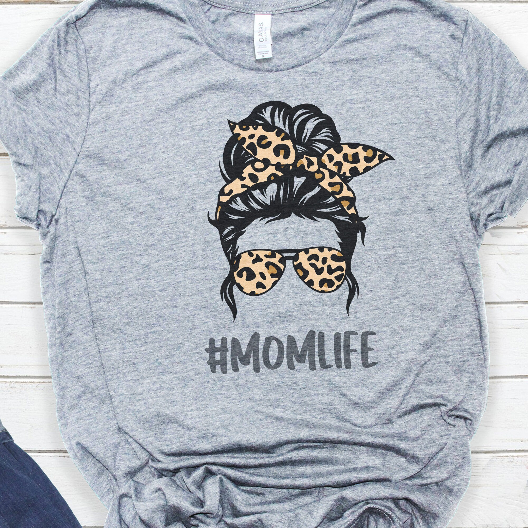 Mom Life Kid Life Svg | Momlife Clipart | Leopard Mama Dxf | Mother and ...
