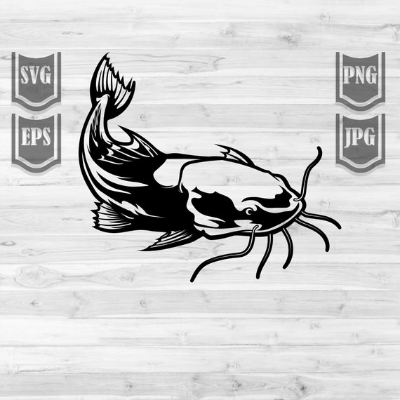 Catfish Clipart Svg File Catfishing Svg Catfish Svg - Etsy Finland