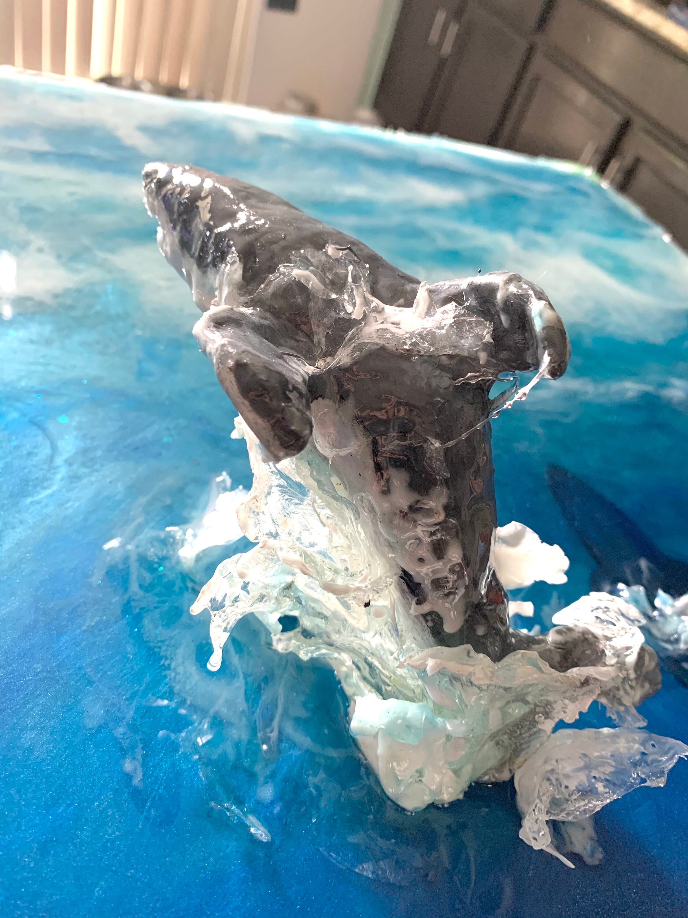 Great White Shark Resin Table - Etsy