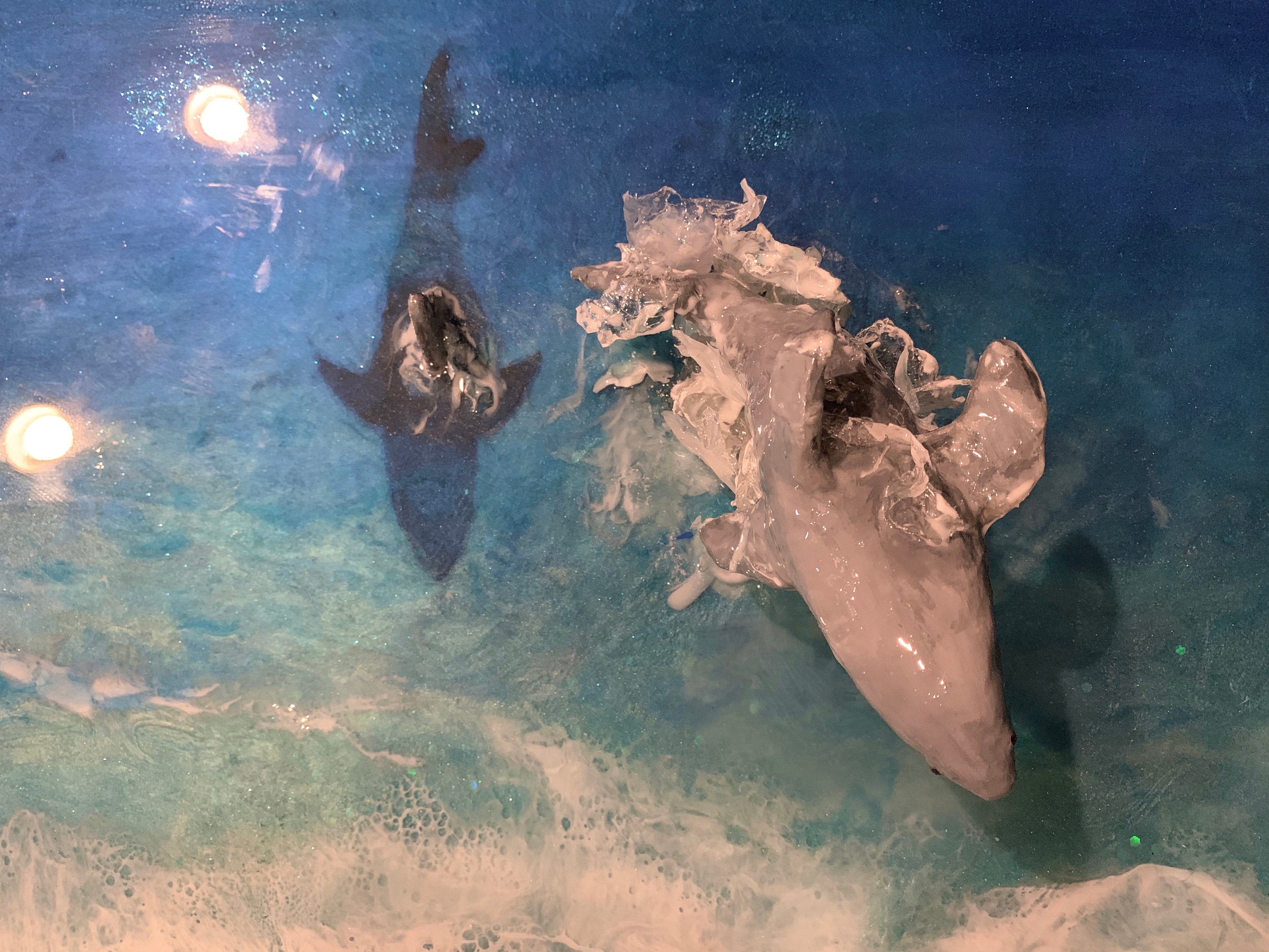 Great White Shark Resin Table - Etsy