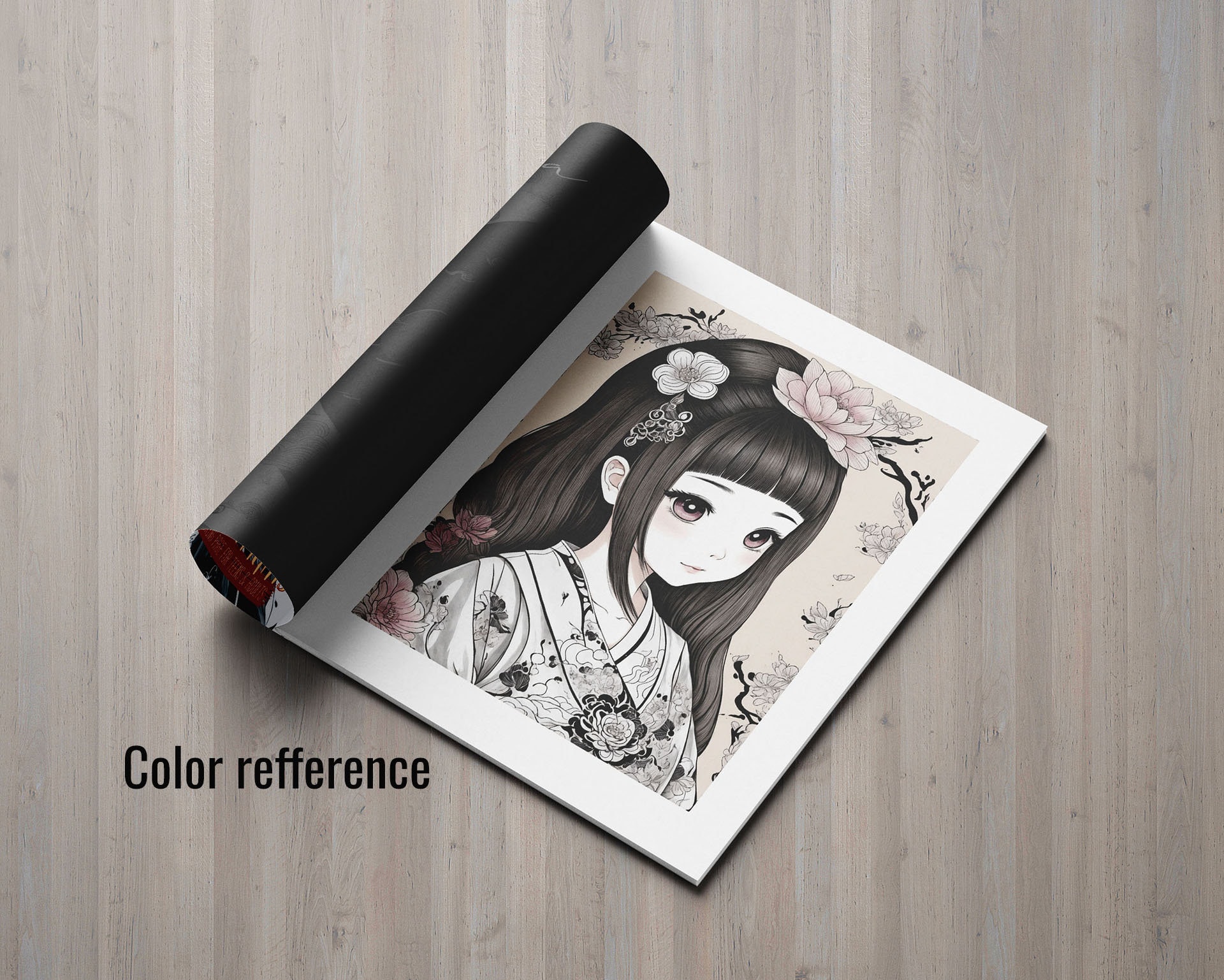 Runa: Beautiful Intricate Kawaii Coloring Book for Adults and Teens ...