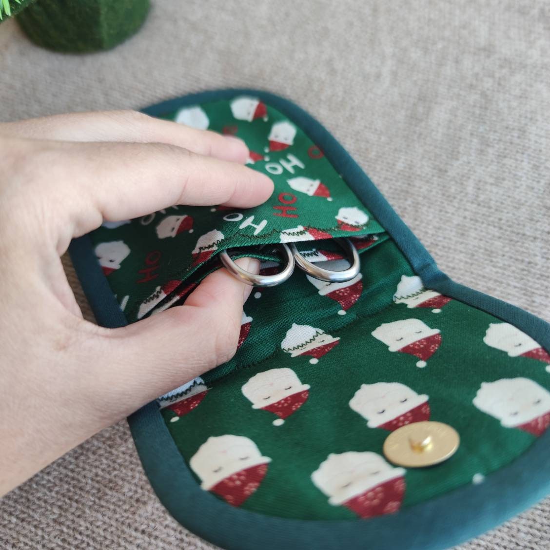 Scissors Case With Button Scissors Fabric Storage Blue - Etsy