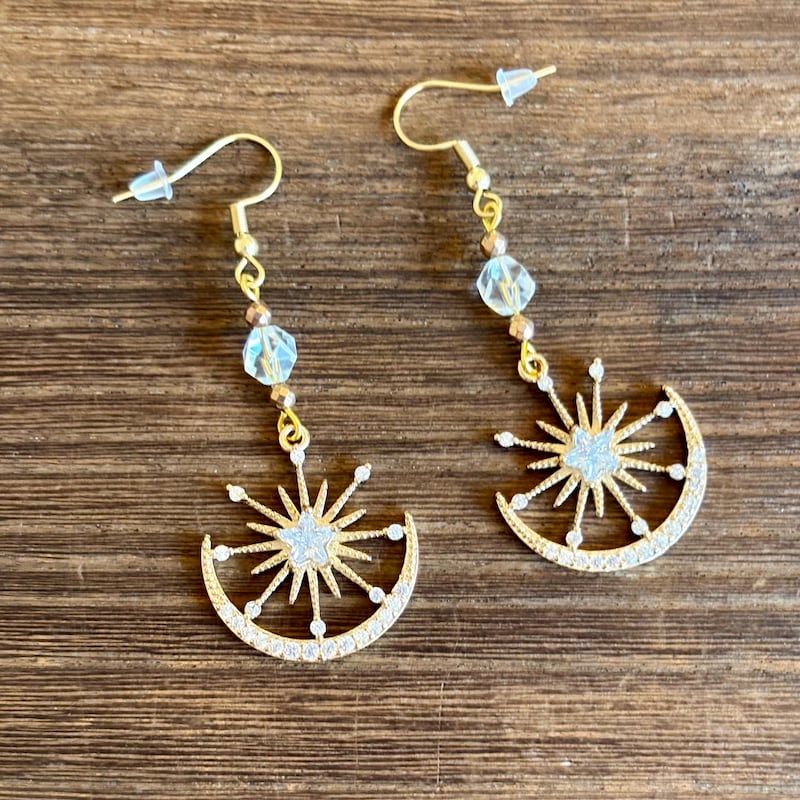 Celestial Earrings - Etsy