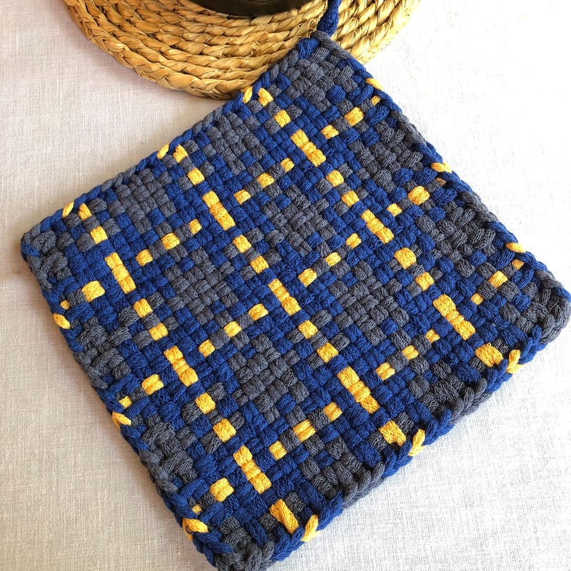 Woven Potholder - Etsy