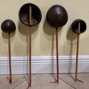 Gáo Dừa Múc Nước Coconut Shell Water Ladles/scoops - Etsy