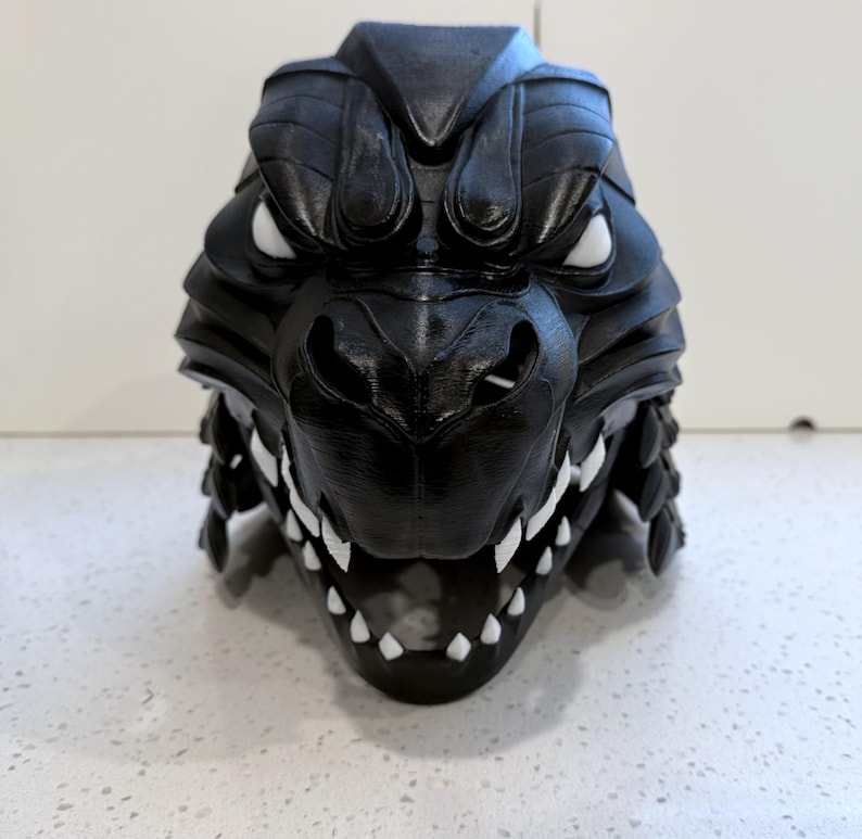 Godzilla Armor Helmet, Cosplay Helmet, Costume Piece - Etsy