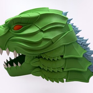 Godzilla Armor Helmet, Cosplay Helmet, Costume Piece - Etsy