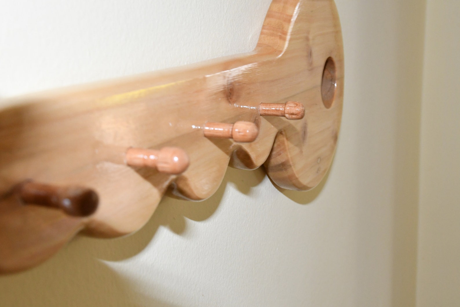 Key Holder Wall Wood Key Holderkey Holder for Wallwooden - Etsy