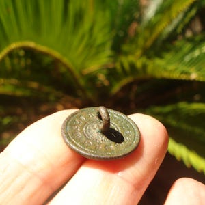 C.1790's-1810, Antique Flatbutton, Treble Gilt Colour Button, British ...