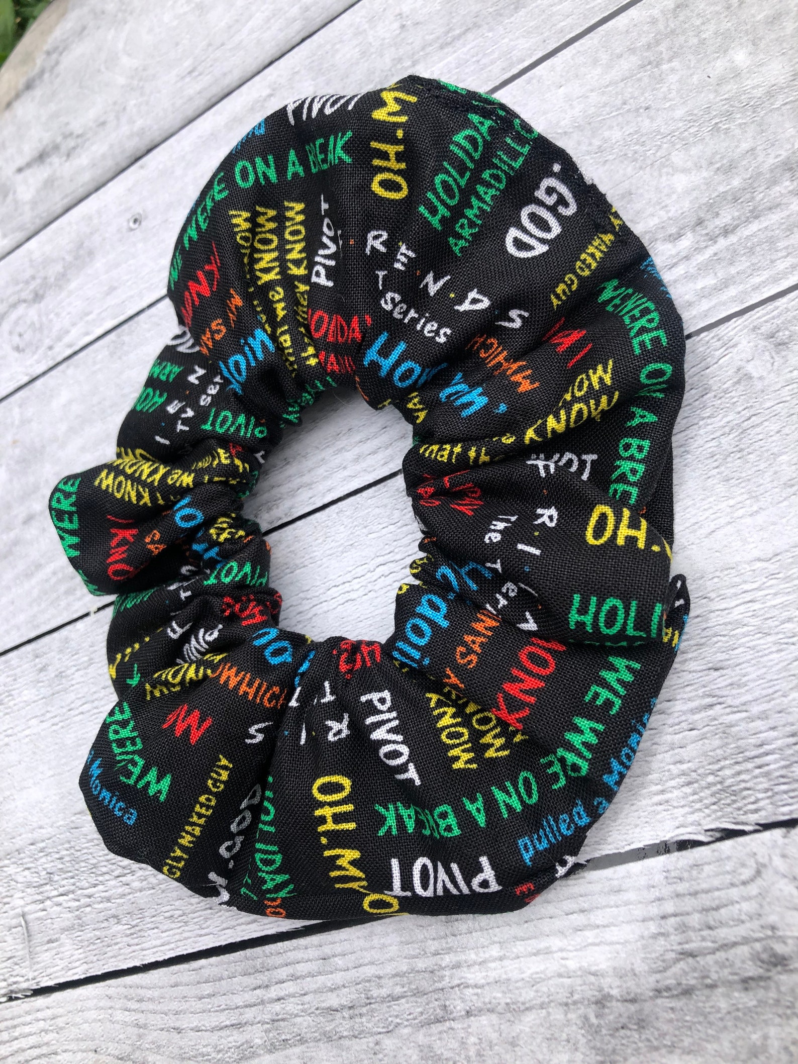 Friends Scrunchies Friends Quotes F.R.I.E.N.D.S - Etsy Australia