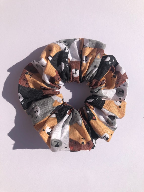 Cat Scrunchie Cats Cat Lover Cat Lady Cartoon Cats - Etsy Australia
