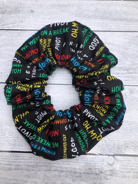 Friends scrunchies friends quotes F.R.I.E.N.D.S | Etsy