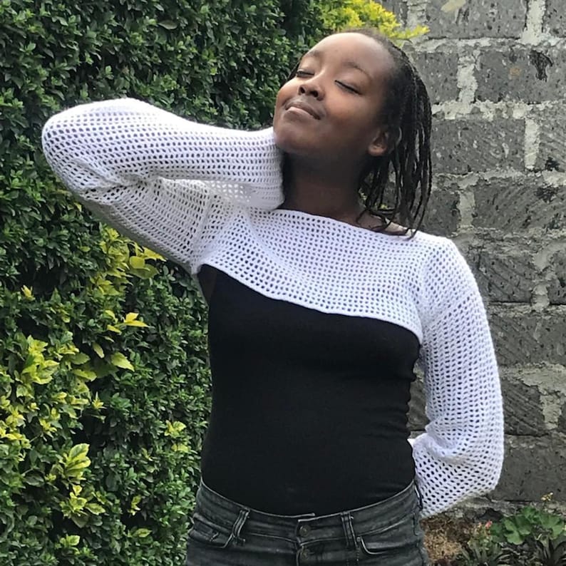 Crochet Pattern-white PDF Crochet Pattern-women Simple Crochet Pattern ...