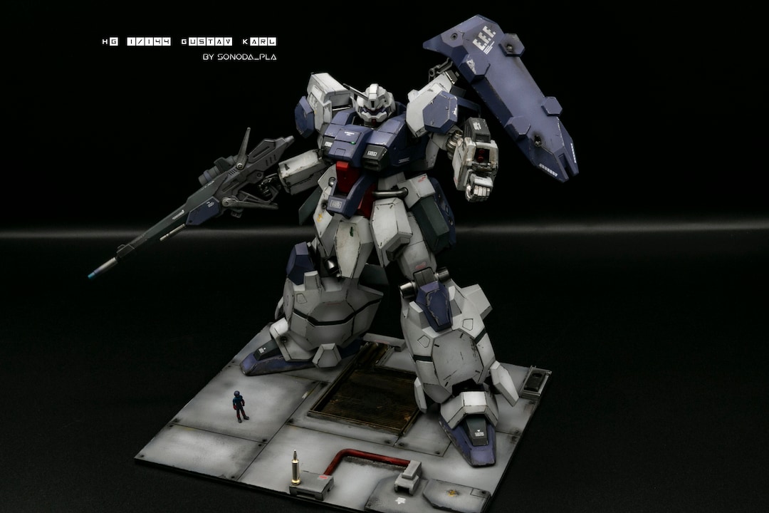 FD-03 Gustav Karl Gunpla Custom Paint Robot Gundam - Etsy