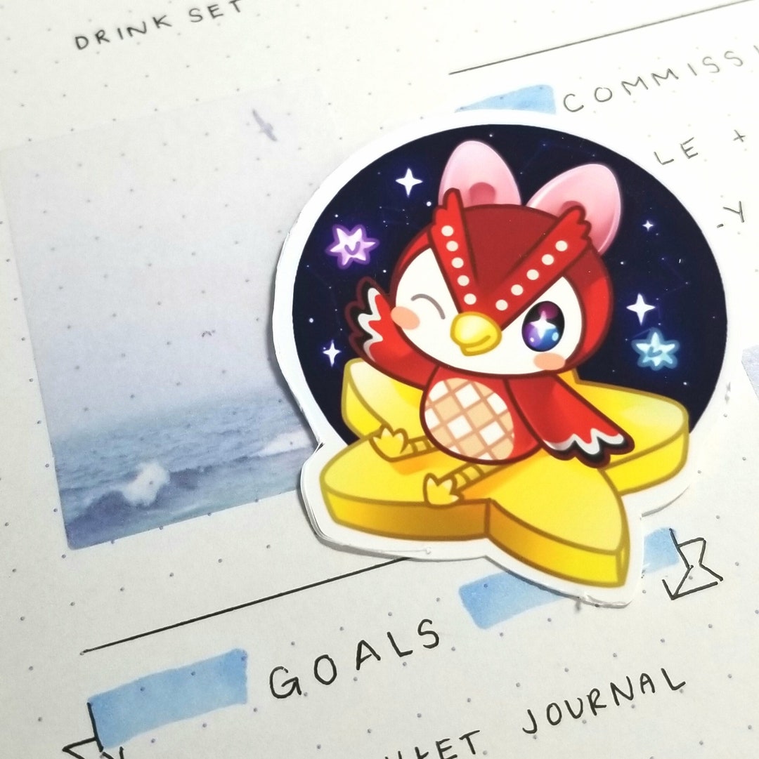 Celeste Animal Crossing New Horizons Vinyl Sticker - Etsy