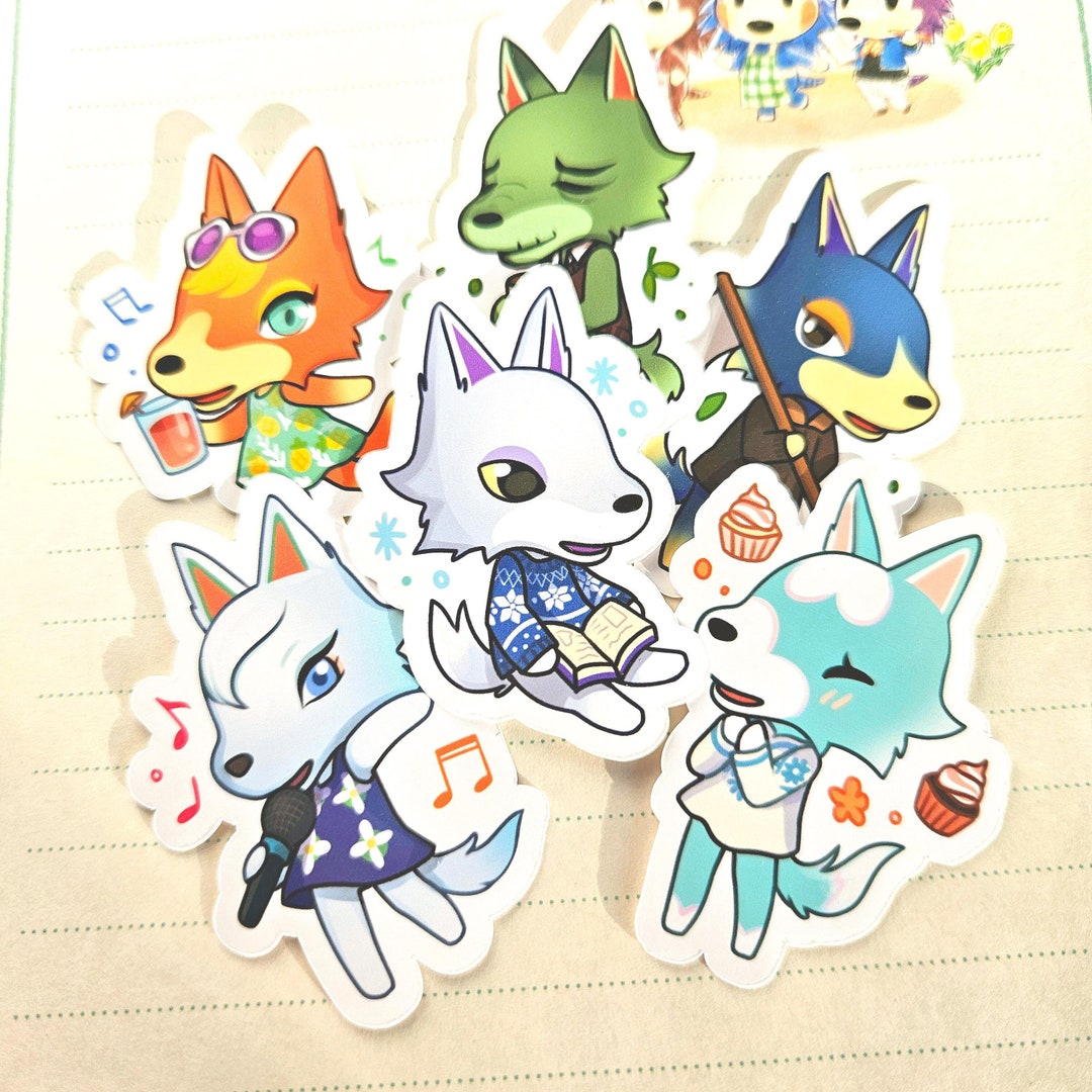 Animal Crossing New Horizons Wolf | Dobbie | Wolfgang | Skye | Fang ...