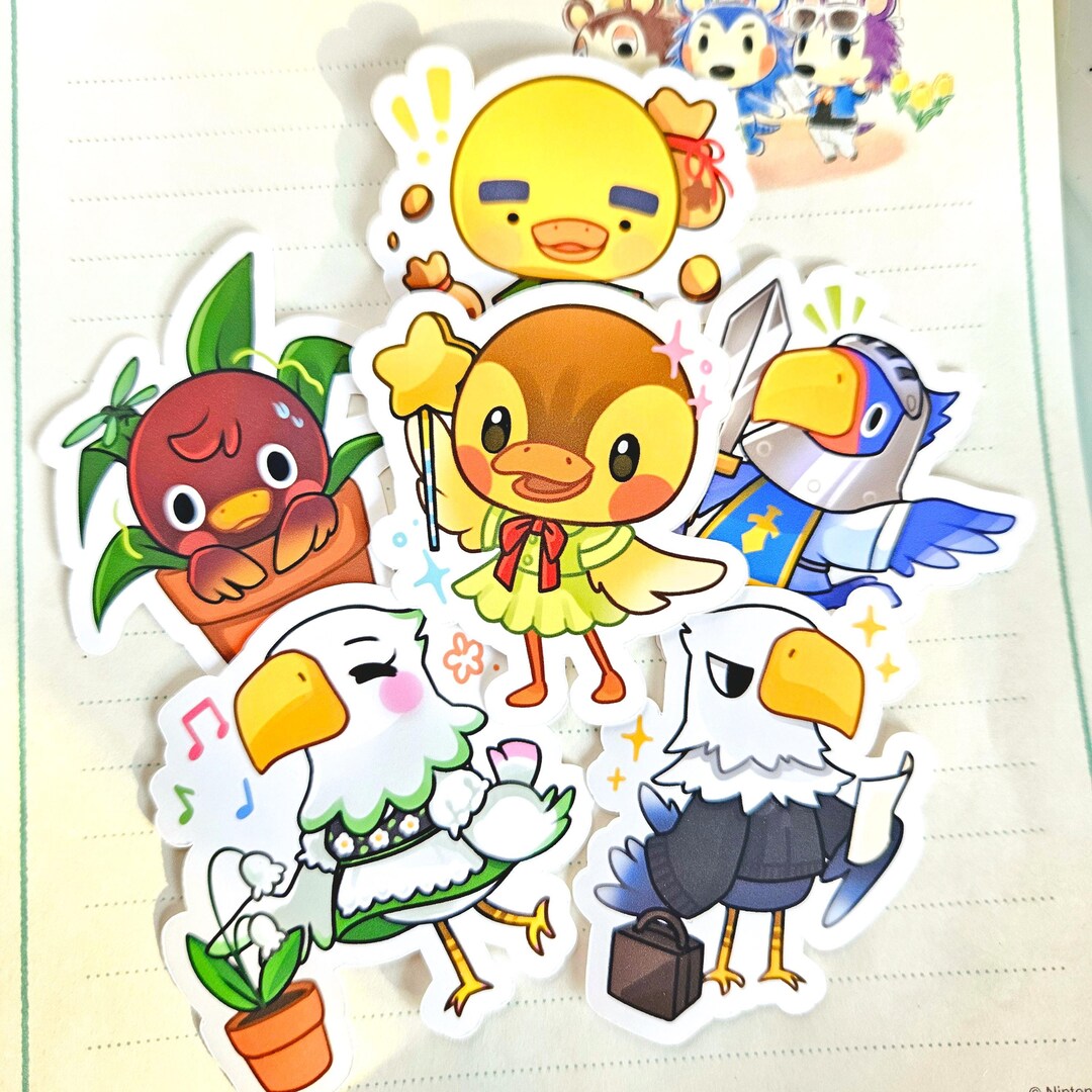Animal Crossing New Horizons Eagle/duck | Molly | Bill | Joey | Apollo ...