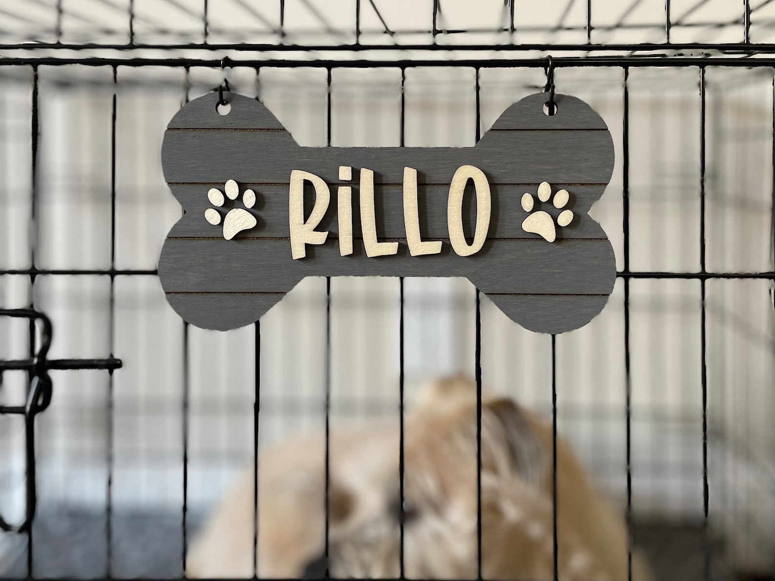 Personalized Wood Crate Sign /personalized Pet Gift / Custom Pet Name ...