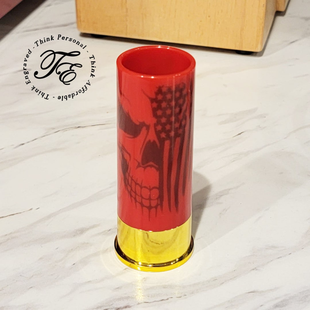 Personalized Shotgun Shell Shot Glass - 12 Gauge Shot Glass Photo and ...