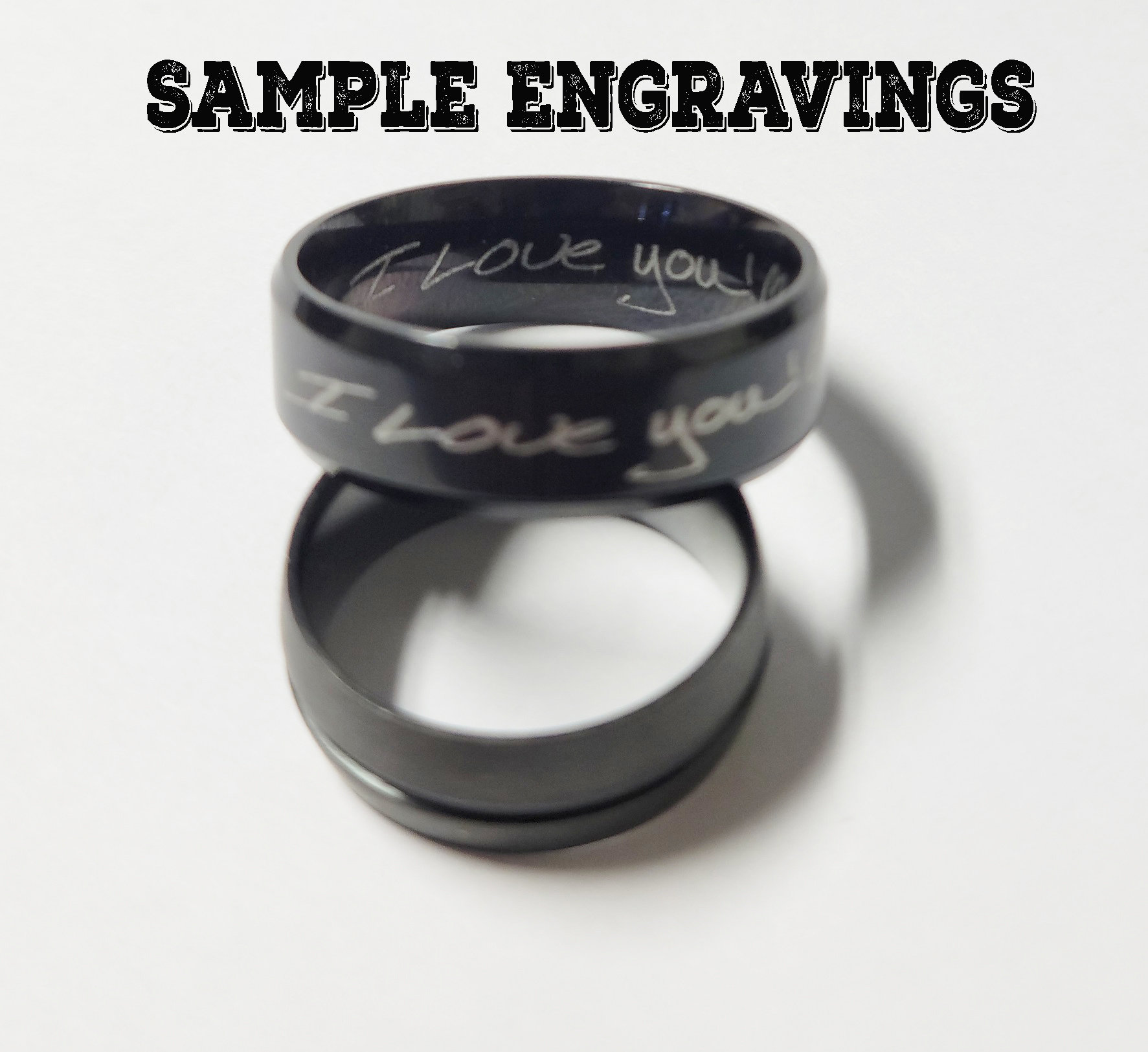 Personalized Men's Heart Beat Promise Ring Glow in the Dark Silver and ...