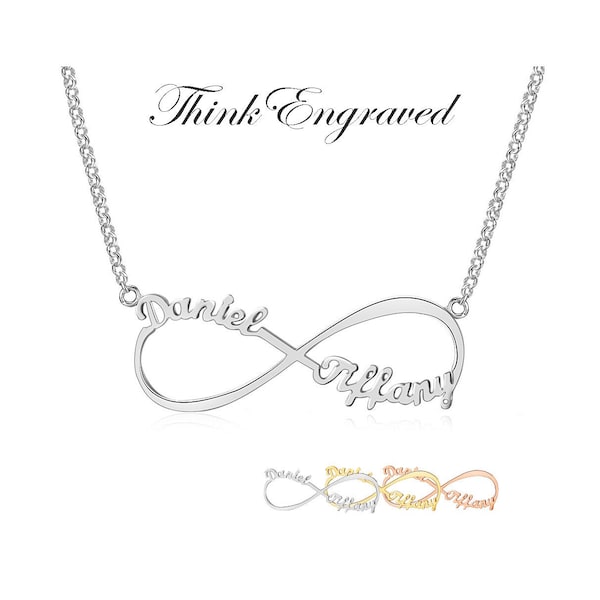 Infinity Necklace - Etsy