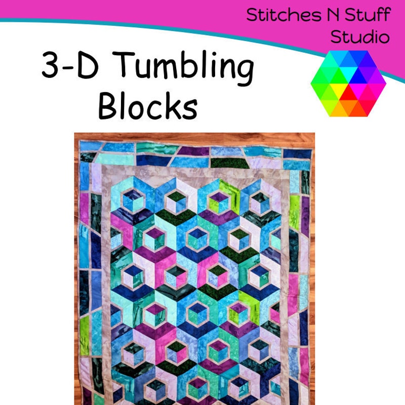 3d Quilt Patterns - Etsy