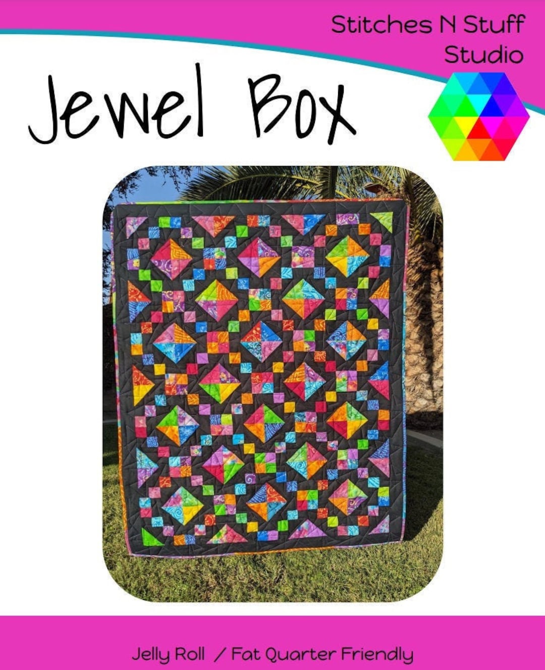 Jewel Box Quilt Pattern: Strip Tube Technique (PDF Download) - Etsy