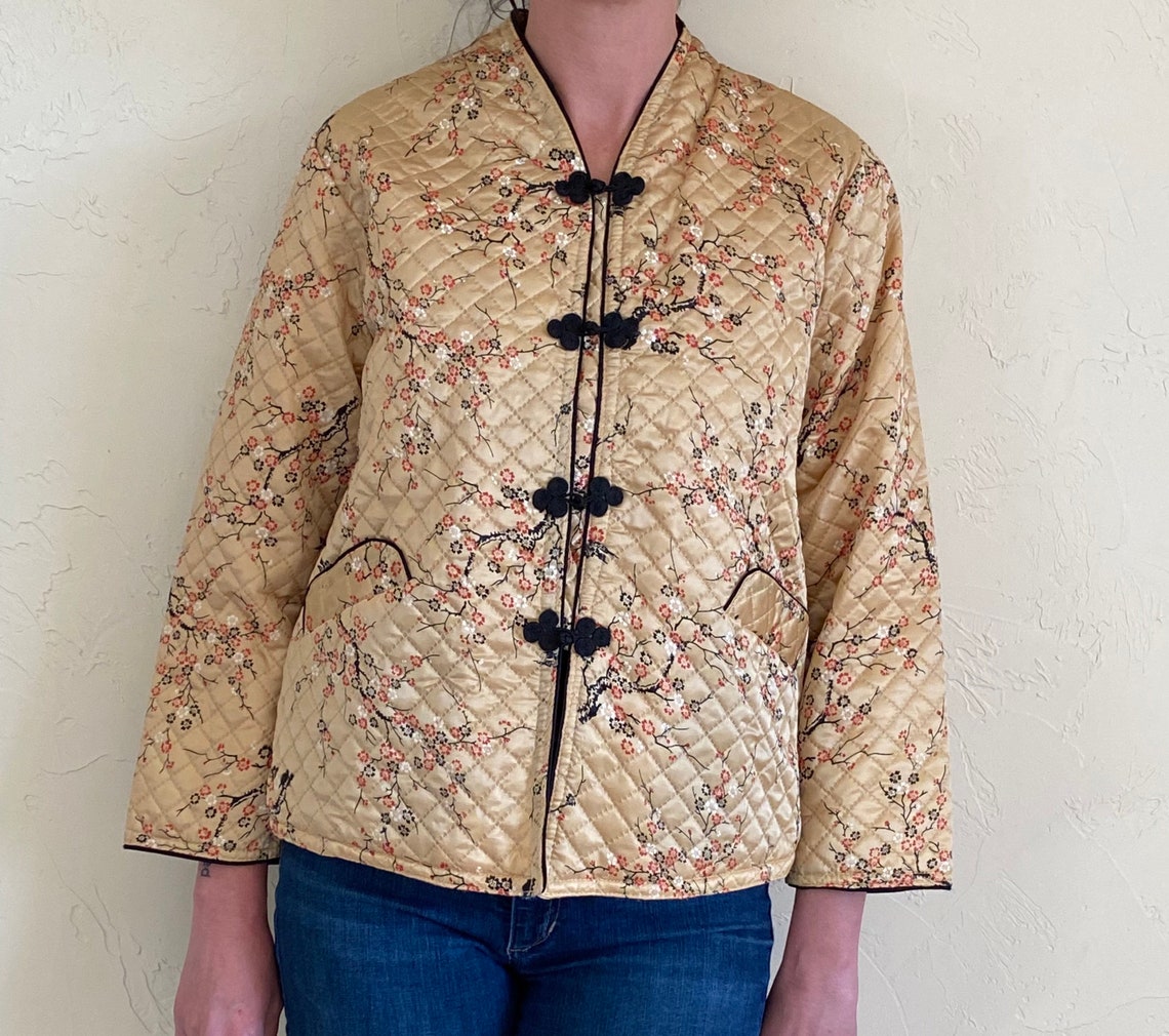 Vintage Quilted Asian Coat Frog Buttons - Etsy