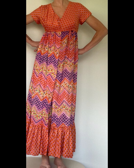 Vintage Boho Maxi with Wrap Duster - Gem