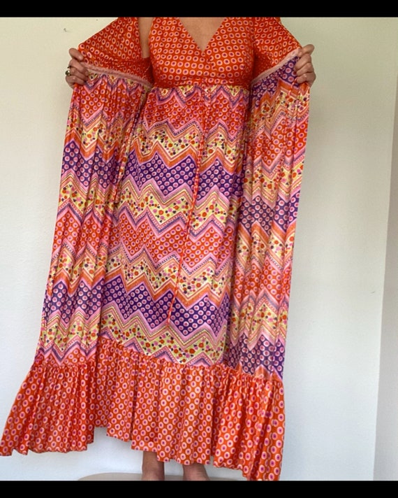 Vintage Boho Maxi with Wrap Duster - Gem