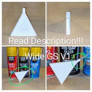 Foam Funnel Wide Spray Foam Nozzle Adapter - Etsy