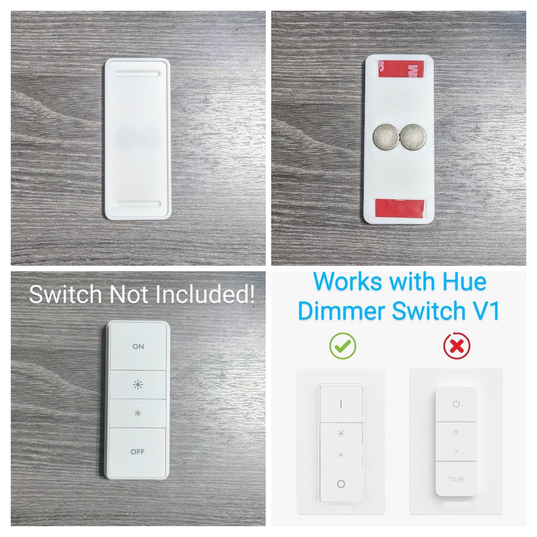 Philips Hue Smart Dimmer Switch V1 Mount - Etsy