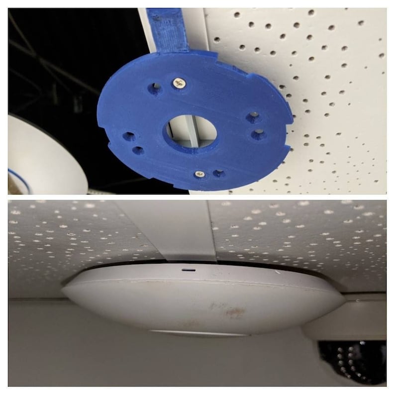 Ubiquiti Unifi AP Small Mount T-bar Drop Ceiling Adapter - Etsy