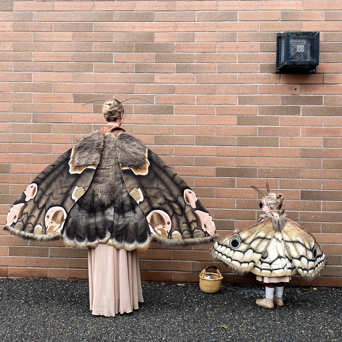 Hand Sewn and Painted Moth Halloween Costume - Etsy