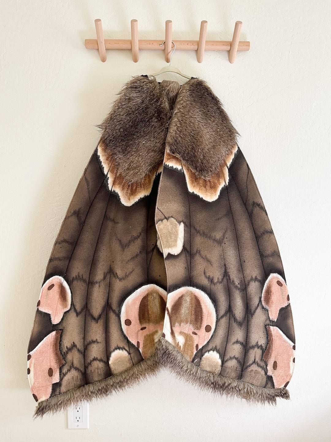 Hand Sewn and Painted Moth Halloween Costume - Etsy
