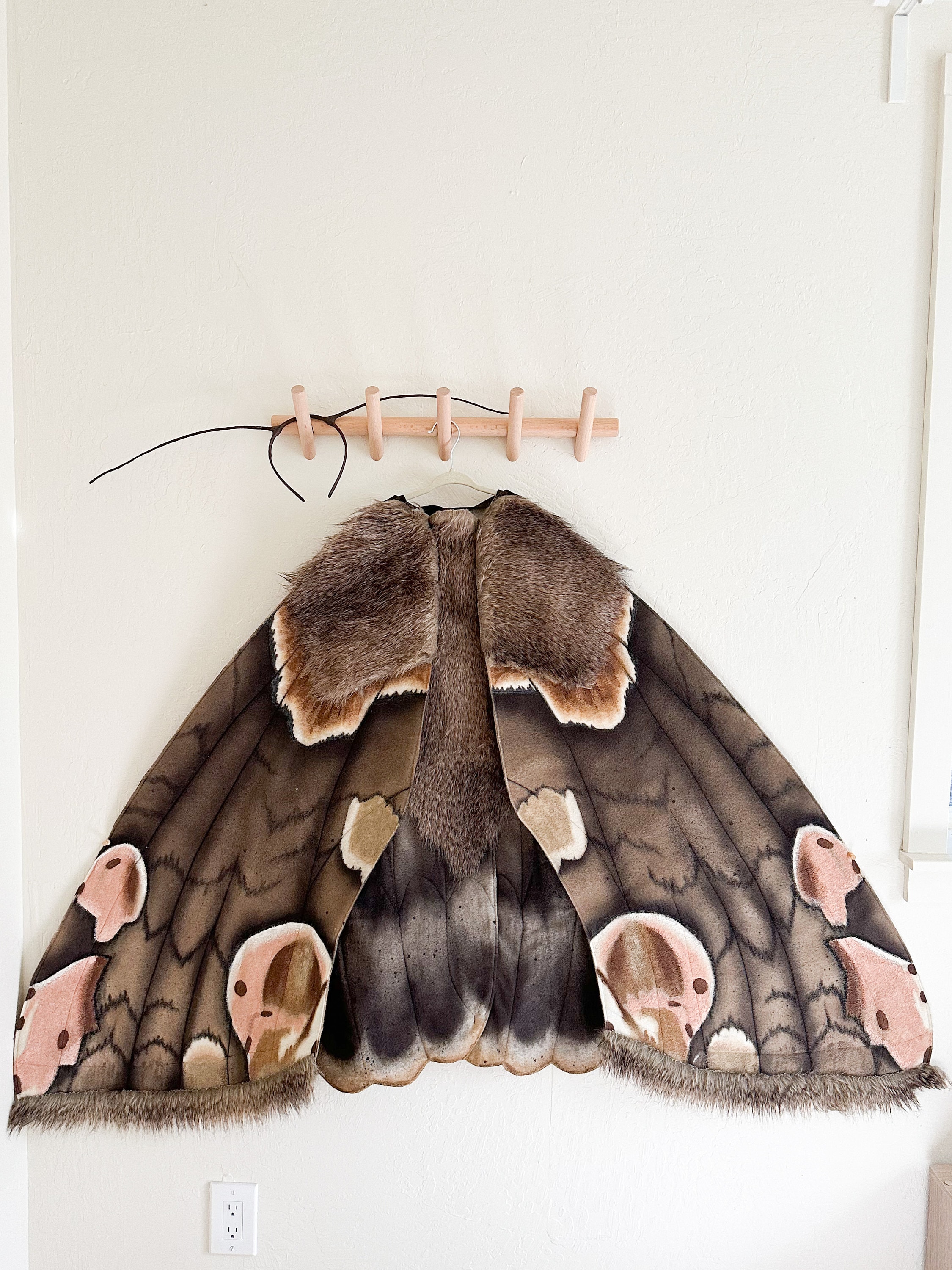 Hand Sewn and Painted Moth Halloween Costume - Etsy