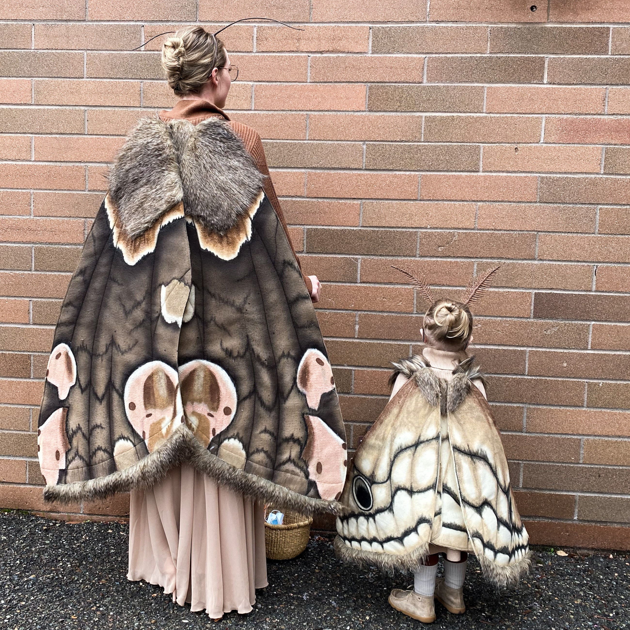 Hand Sewn and Painted Moth Halloween Costume - Etsy