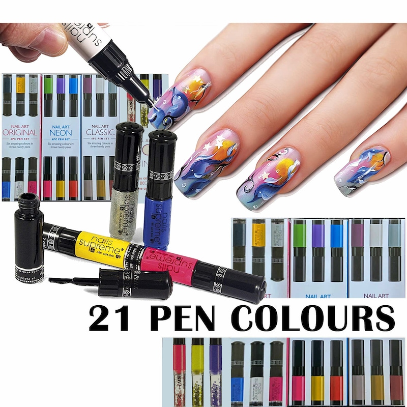 Nail Art Pens - Etsy UK