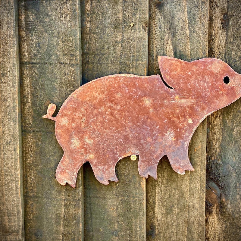 Pig Art - Etsy