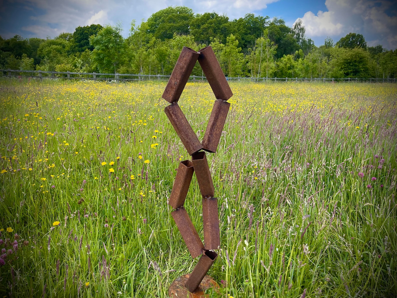 Rustic Exterior Abstract Metal Square Box Tube Funky Modern - Etsy