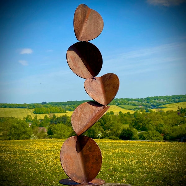 Yard Art Metal Sculpture - Etsy