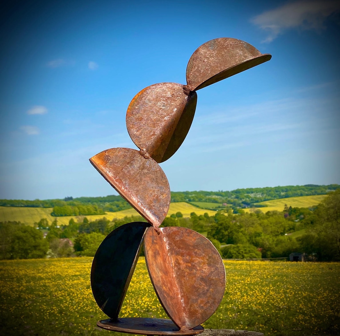 Medium Rustic Exterior Abstract Metal Butterfly Modern Simplistic Metal ...