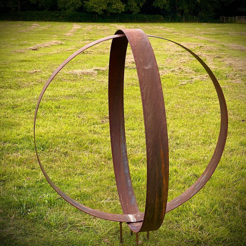 Circle Sculpture - Etsy