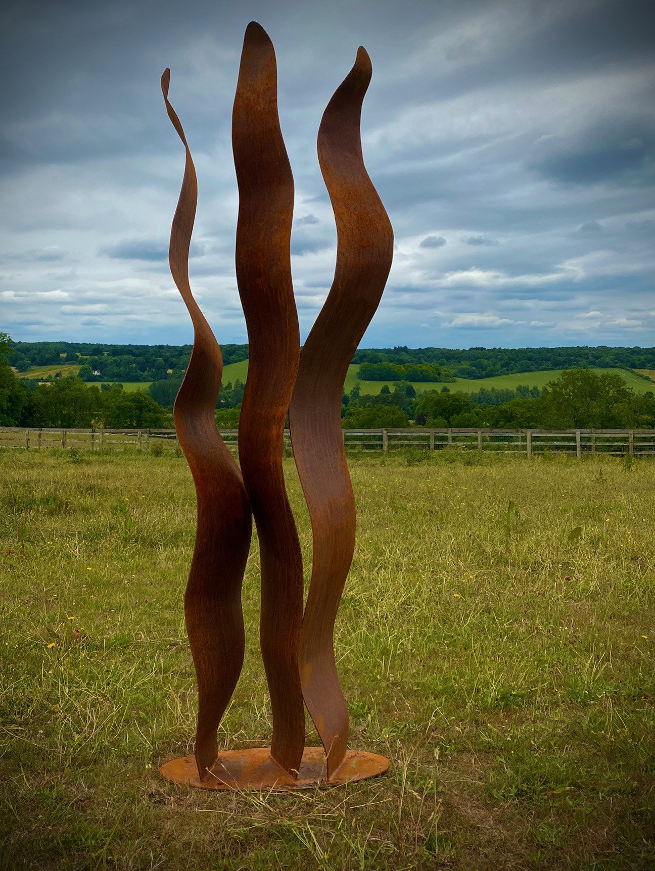 Supersize Rustic Exterior Reed Wave Flow Abstract Modern Simplistic ...