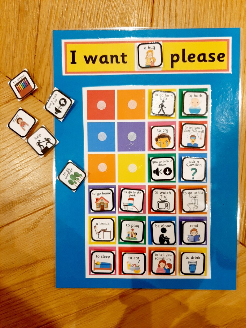I want chart Learning Difficulty Autism resources Adhd Pre-School PECS ...