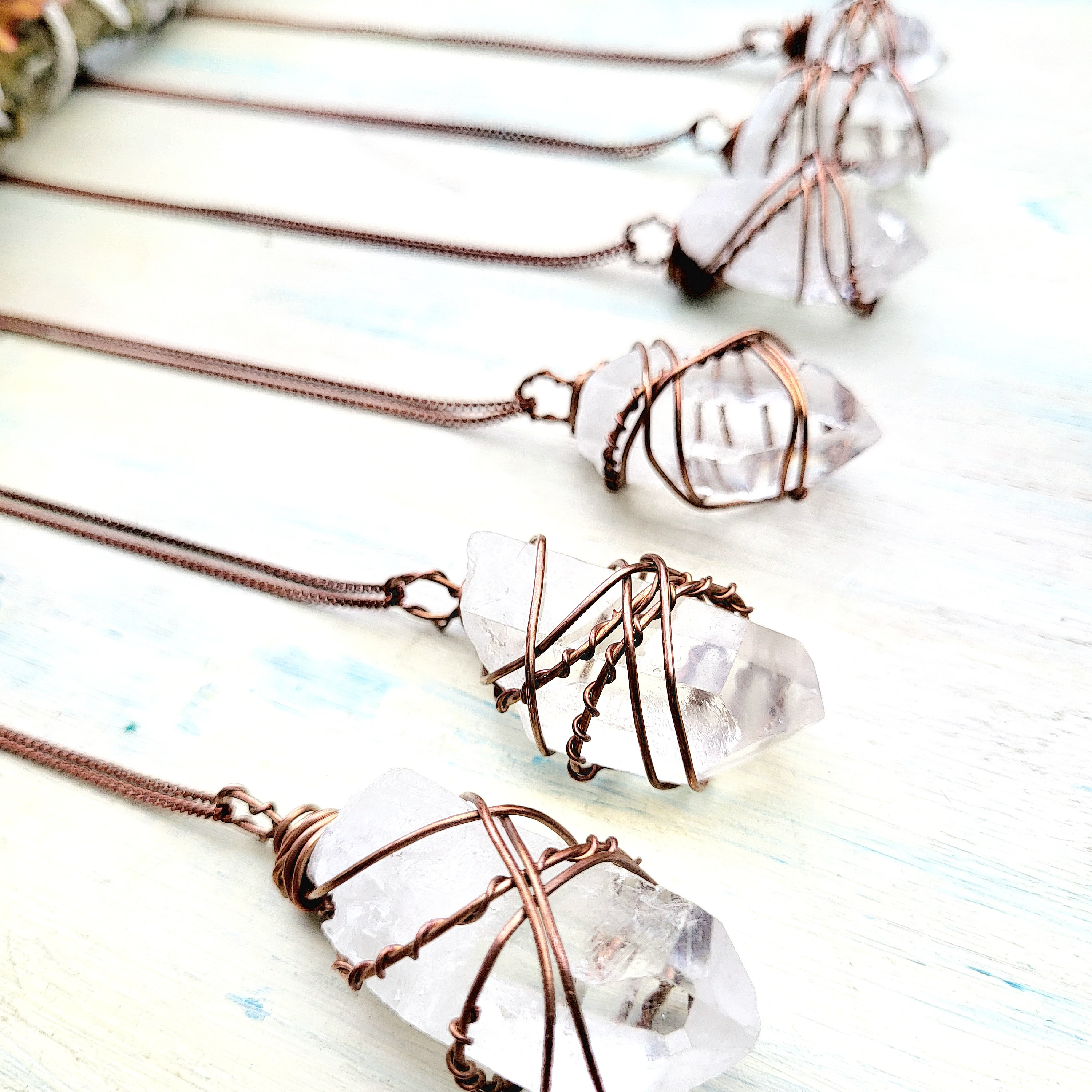 Arvensis pastel crystal jewelry